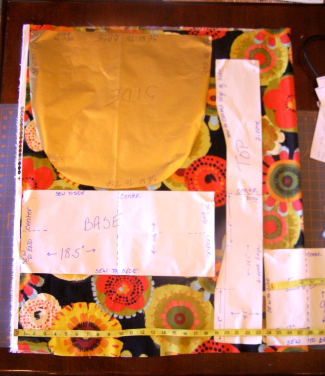 Tutorial for the Scrap Bag Bag. Part 1: Pattern and Cutting | The ...